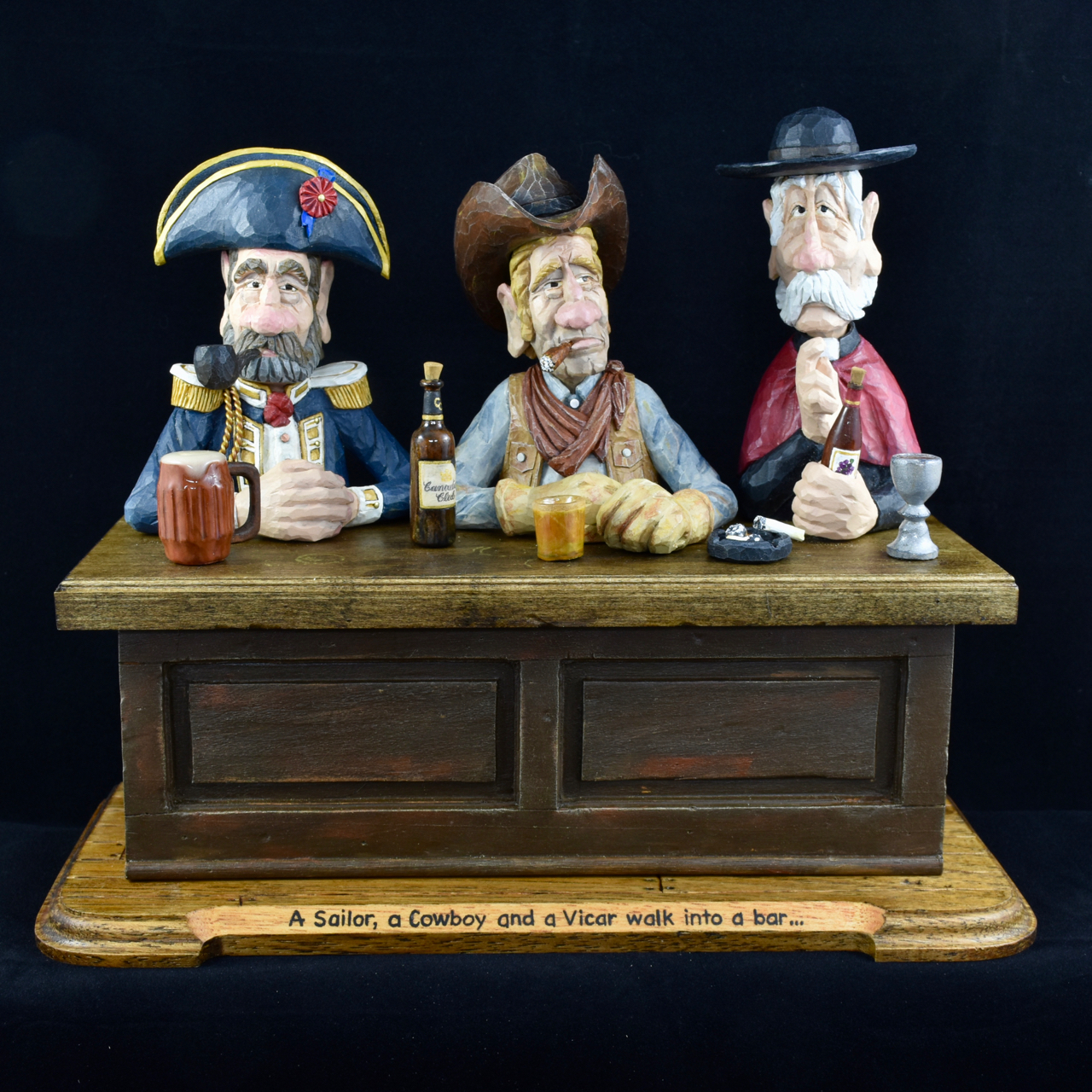 cowboy carving | tributesinwood